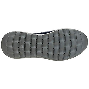 Skechers Men's Go Walk Max-Athletic Air Mesh Slip on Walkking Shoe Sneaker,Navy/Gray,10.5 M US