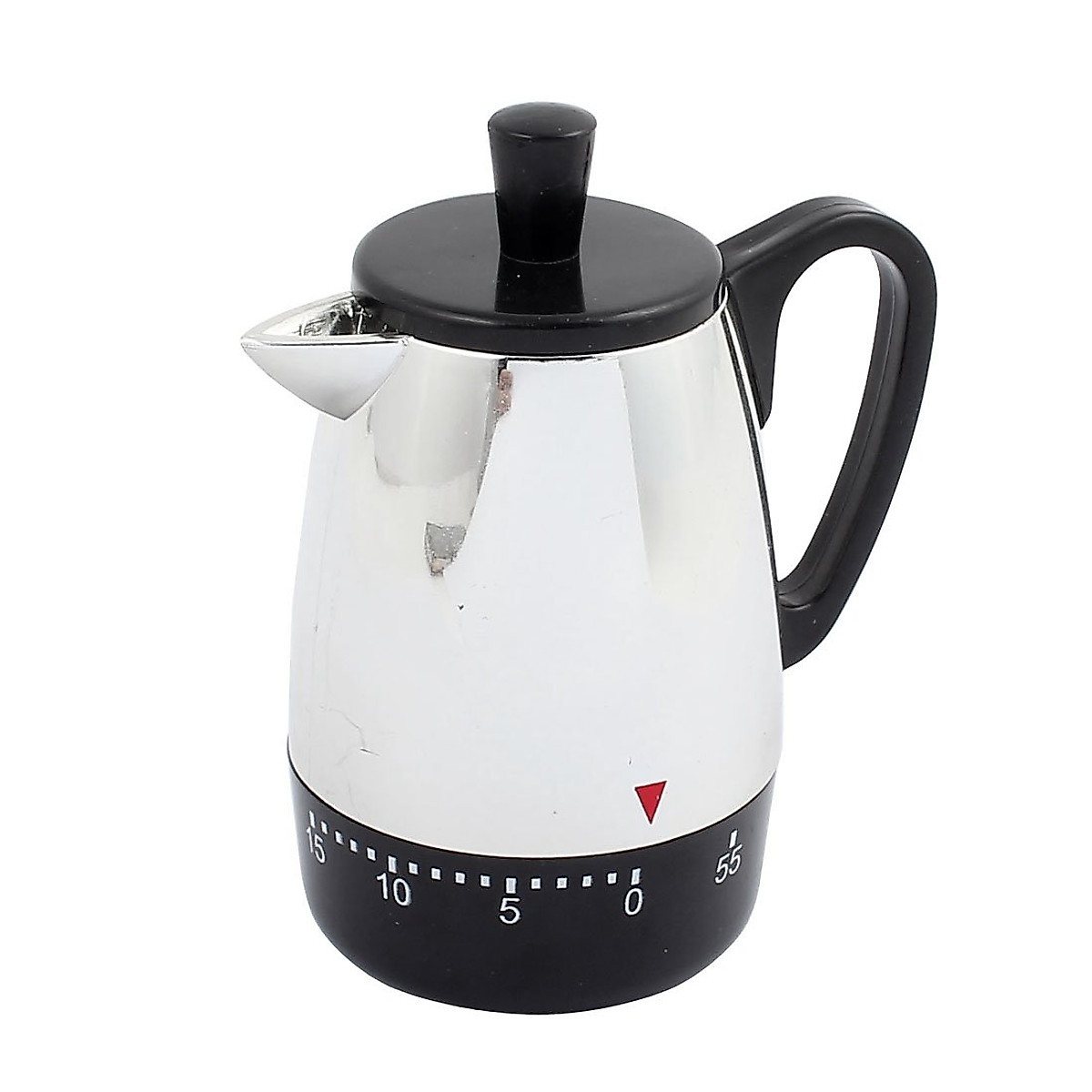 uxcell 4x3.4x2.2-Inch 60 Mins Mechanical Kitchen Time Meter Coffee Pot Design