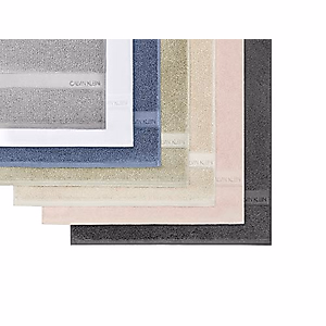 Calvin Klein Home Tracy Towel, Hand, Dusty Blue