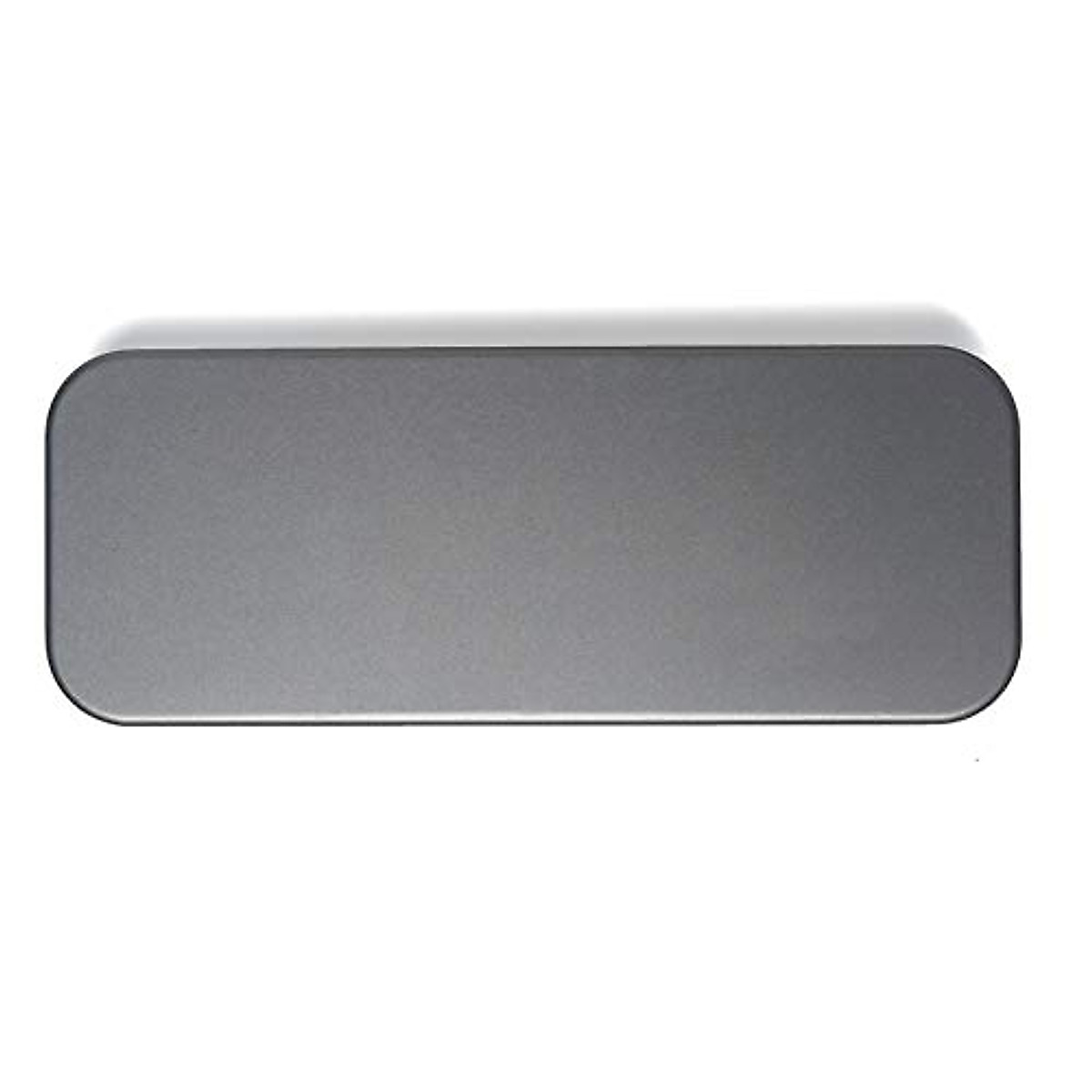 hilltop corporation Grey Single Mini Pencil Box. Use as Pencil, Makeup, Jewelry, Gift, Candy, Favor or Birthday Gift Box
