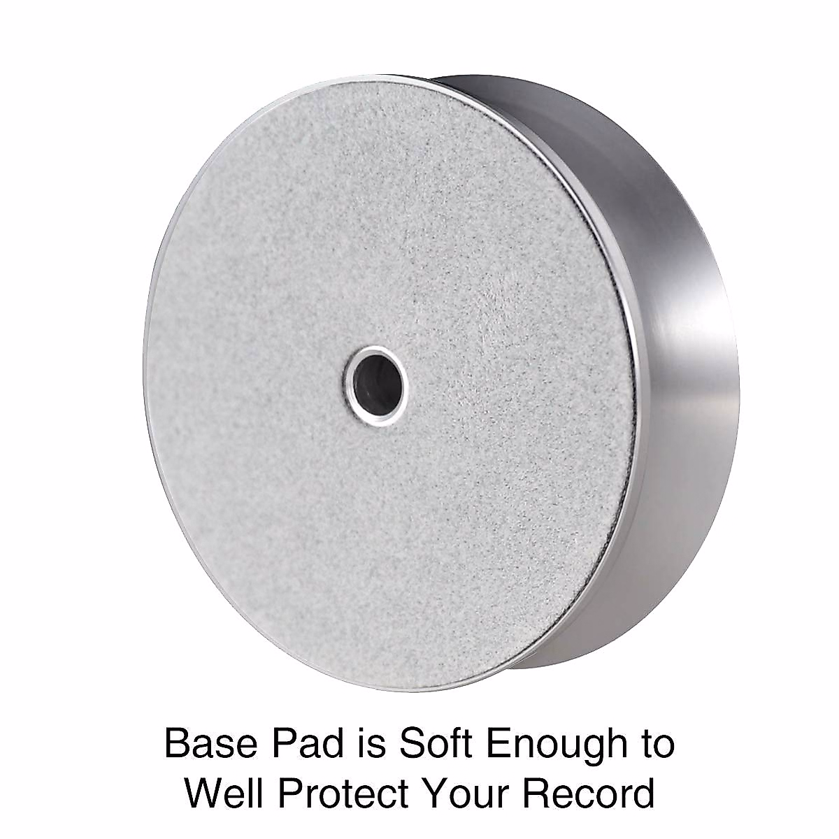 Record Weight Stabilizer by FEMELI,Turntable Weight Clamps-Low Profile to Fits Under Dust Cover of Turntable Vinyl Disc LP Record Player (Silver)