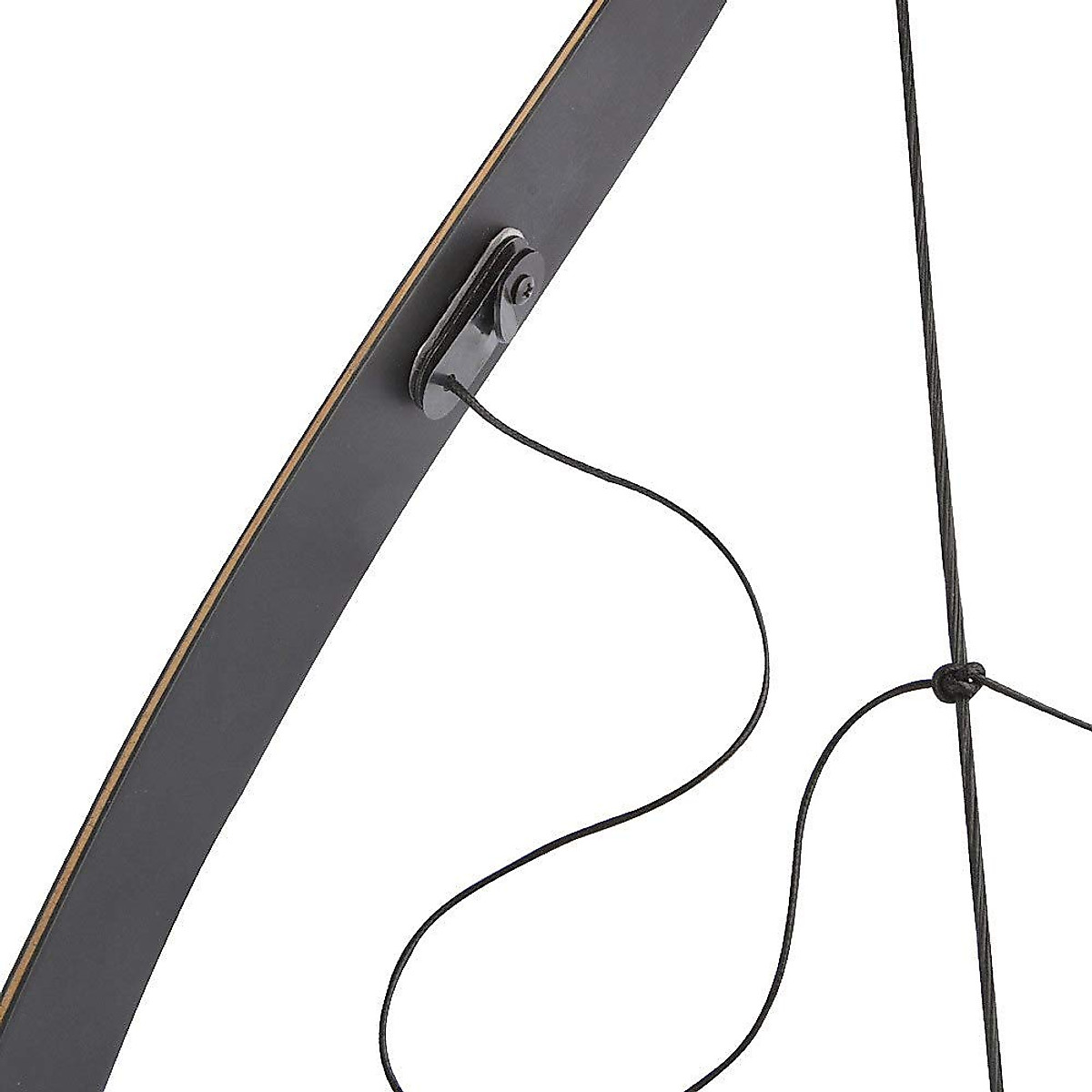 AMEYXGS Archery Clicker Recurve Bow Archery Trainer Equipment Archery Clicker Plate Self-Adhesive Mounted on Bow Limbs for Recurve Bow (BLACK 2)