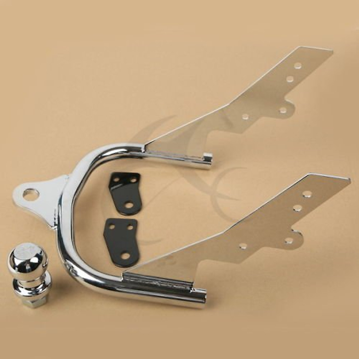 TCT-MT Trailer Hitch Fit for Harley 1995-2006 FLHTCUI Electra Glide Ultra Classic; Road King FLHR 1994-2008 Chrome 2007 2005