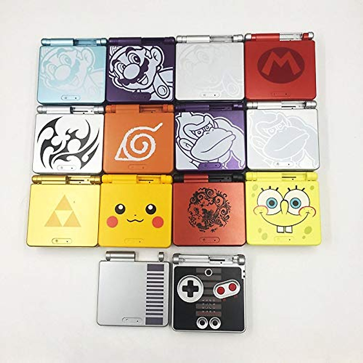 Repair Housing Shell Case Replacement for Nintendo Gameboy Advance SP GBA SP Green