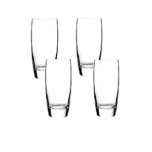 Luigi Bormioli Michelangelo 20 ounce Beverage Glass, Transparent Glass, Set of 4