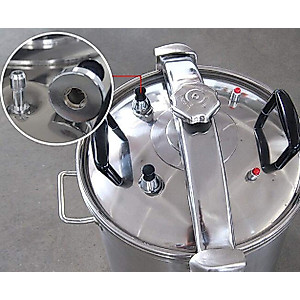 Westinghouse Stainless Steel Pressure Cooker & Canner, 53.5 Quart, Silver