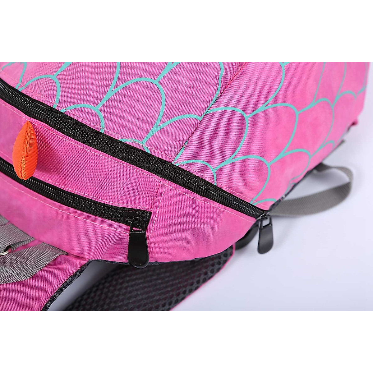 ZHUANNIAN Kids Toddlers Dinosaur Backpack with Safety Leash for Boys Girls(Hot Pink)