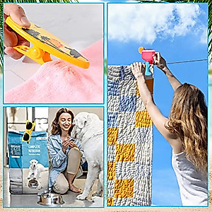 8 Pcs Beach Towel Clips for Beach Chairs Decorative Beach Chair Clips Pool Clips for Chairs Plastic Windproof Beach Towel Holder Funny Decorative Clothespins for Patio Accessories Summer, 4 Styles