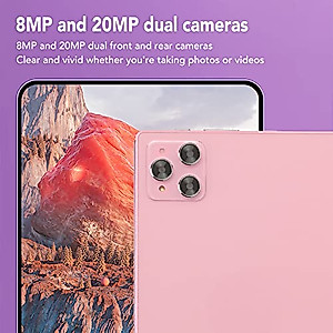 FOTABPYTI Office Tablet, Dual Camera 10.1 Inch 4G LTE Gaming Tablet for Work (US Plug)