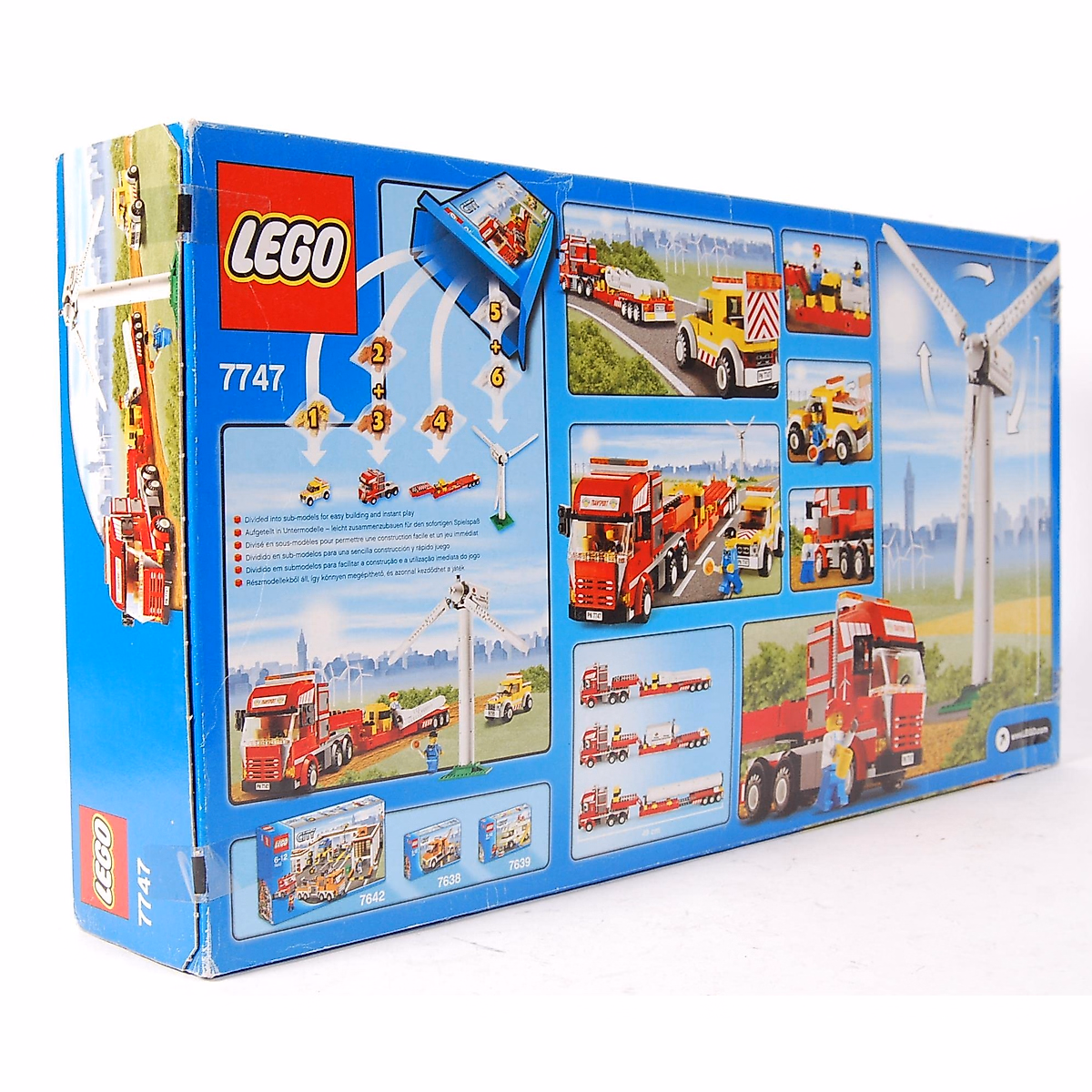 Wind Turbine Transport - LEGO set #7747-1