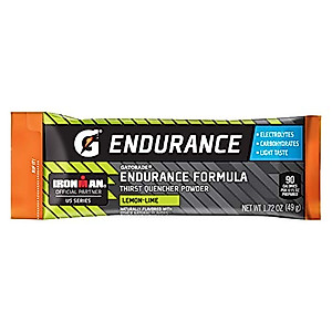 Gatorade Endurance Formula Powder Sticks, Lemon Lime, 1.72 oz. Packs, 12 Count