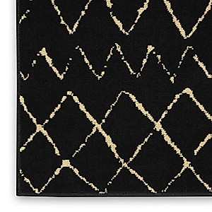Nourison Grafix Tribal Black 7' x 10' Area Rug, 7' x 10'