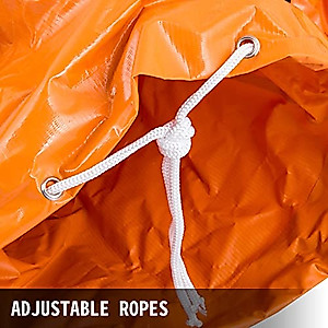 VEVOR 25FT PVC Flexible Duct Hosing for 12 INCH Utility Blower Exhaust Fan (12IN 25FT)