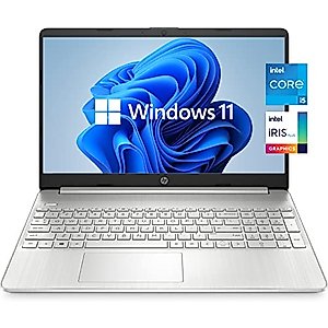 2022 HP Pavilion 15 Laptop, 15.6 FHD IPS Anti-Glare Display, 11th Gen Intel Core i5-1135G7, Intel Iris Xe Graphics, 32 GB RAM, 1 Silver 15-15.99 inches
