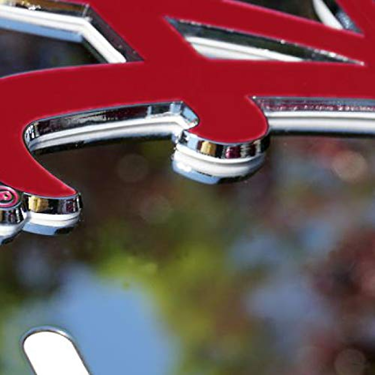 FANMATS 24531 Dallas Cowboys Stainless Steel Front License Plate with Large 3D Molded Team Metal Emblem 6"x12"