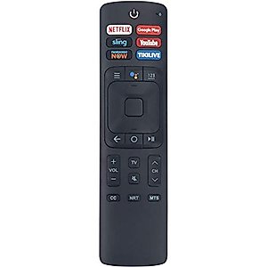 Replacement Voice Command Remote Control fit for Sharp/Hisense Android Smart TV with Voice Assistance sub ERF3A69S ERF3A69 ERF3B69S ERF3B69 ERF3R69H ERF3I69H ERF3N69H ERF3F69V ERF3I69V