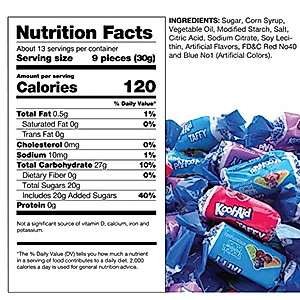 Funtasty Kool-Aid Taffy Candy Assorted Fruit Flavors, 14 Ounces Bag