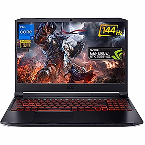 Acer Newest Nitro 5 Flagship Gaming Laptop: 15.6" FHD 144Hz IPS Display, Intel Gaming 8-Core i7-11800H, 64GB RAM, 4TB SSD, GeForce RTX 3050Ti, WiFi-6, Backlit-KYB, DTSX Audio, Cool Tech, Win11, TF