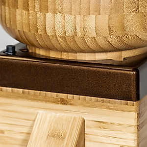 NutriMill Harvest Electric Stone Grain Mill, 450 Watt - Bronze