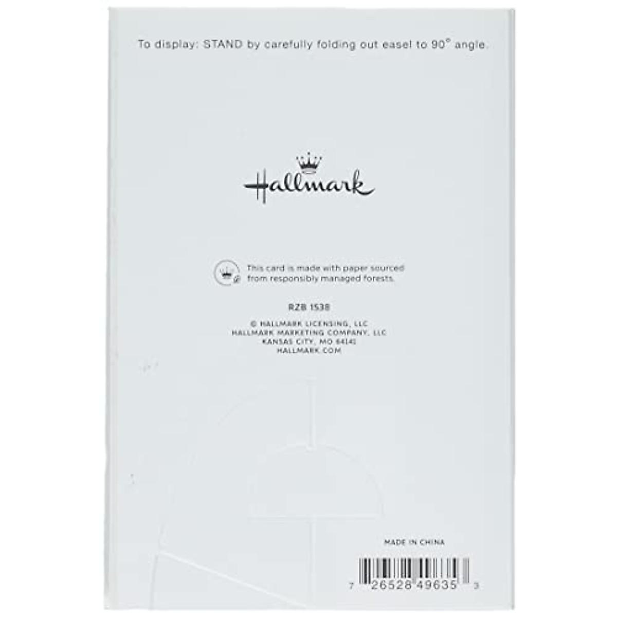 Hallmark Birthday Card for Husband (Hangable or Displayable Decoration, Little Things)