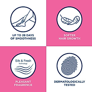 Veet Sensitive Formula with Aloe Vera In Shower 13.5 Fl Oz. Hair Removal Cream for Legs & Body (3 Pack)