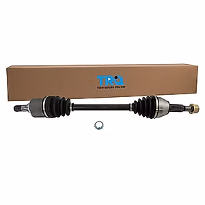 TRQ Front Left CV Axle Shaft Assembly Drivers Side Compatible with 2013-2018 Nissan Altima