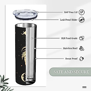 Aries Gifts Tumbler 20Oz, Aries Birthday Gifts for Women, Aries Coffee Mug, Aries Zodiac Gifts, Horoscope Astrology Constellation Insulated Travel Mug,Aries Birthday Gifts