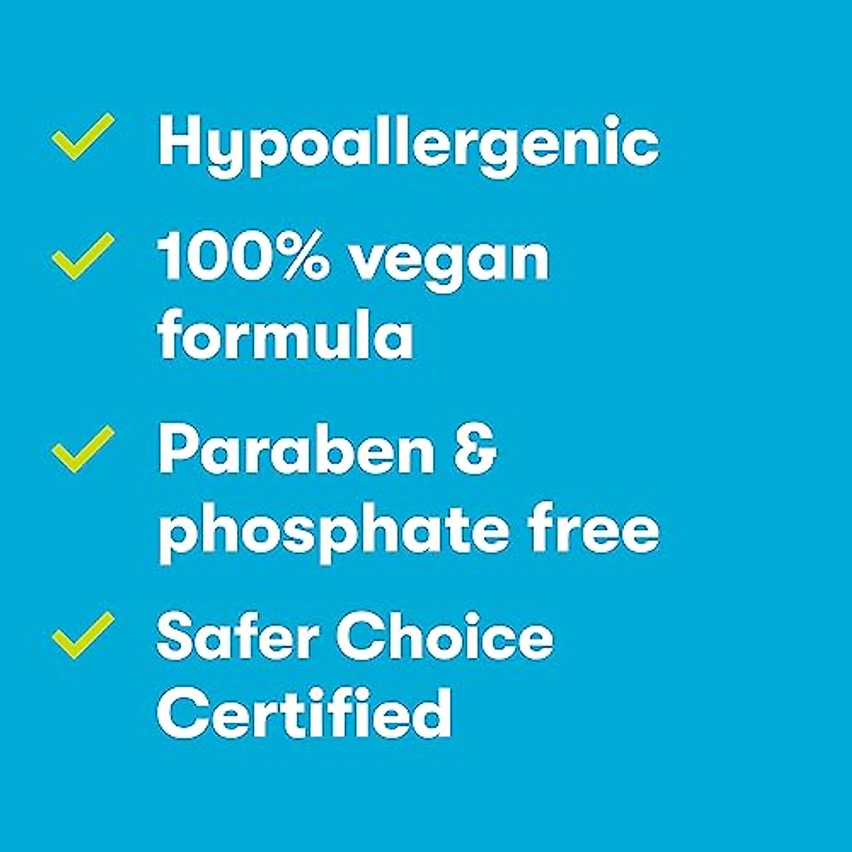 ECOS Laundry Detergent Liquid, 100 Loads - Dermatologist Tested Laundry Soap - Hypoallergenic, EPA Safer Choice Certified, Plant-Powered - Lemongrass, 100 Fl Oz