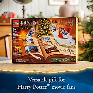 LEGO Harry Potter 2022 Advent Calendar 76404 Building Toy Set and Minifigures; Countdown to Christmas for Kids, Boys and Girls Ages 7+ (334 Pieces)
