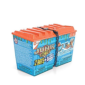 HEXBUG JUNKBOTS - Alley Dumpster Assortment Kit - Surprise Toys in Every Box LOL with Boys and Girls - Alien Powered Toys for Kids - 24+ Pieces of Action Construction Figures - for Ages 5 and Up