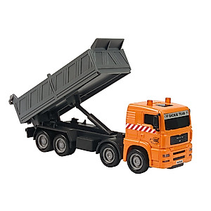 Dickie Toys 48" Mega Crane and Truck Vehicle and Playset