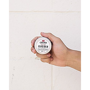 Cremo Styling Beard Balm, Wild Mint Beard Balm, Nourishes, Shapes and Styles Longer, Fuller Beards, 2 Ounces (Packaging May Vary)