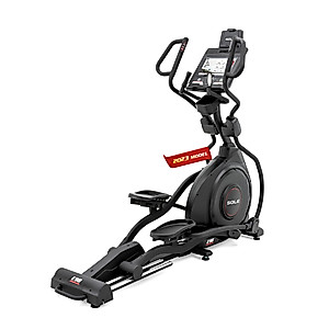 New 2023 Elliptical Exercise Machine by Sole Fitness, Home Workout Equipment for Cardio, Running, and Walking, 13.3" Touch Screen, 20" Stride Length, Bluetooth, and Heart Rate Monitoring (Sole E98)