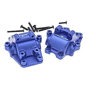 CODA RACING 2Pcs Alloy Front&Rear Differential Housing for Traxxas 1/18 LaTrax Teton Desert Prerunner Rally SST -Replaces Part 7530