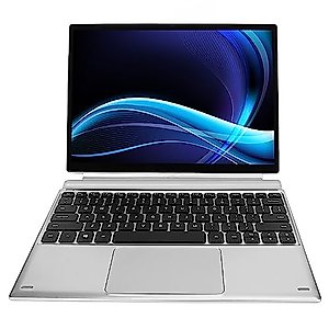 Haofy HD Tablet Laptop 3500mAh Ultra Slim 2 in 1 Laptop 100-240V 3K Touch Screen with Magnetic Keyboard for Entertainment (US Plug 8GB+1TB)