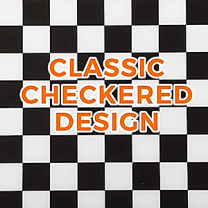 200 Sheets Wax Deli Paper Sheets for Food 12 x 12 inch Checkered Dry Waxed Deli Paper Sheet for Sandwich Paper Liner, Food Basket Liners, Food Wrapping, Black-White