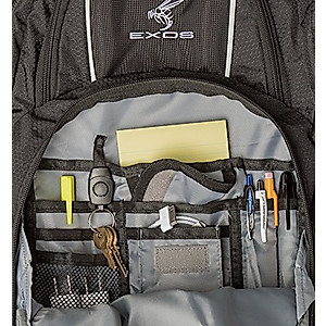 Exos Backpack, (laptop, travel, academics or business) Urban Commuter (Black)