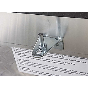 Lund 9436WB 36-Inch Aluminum Wide Flush Mount Single Lid Truck Tool Box, Diamond Plated, Silver