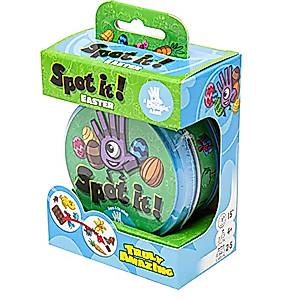 Zygomatic Spot It! Mini Easter - Compact and Exclusive Observational Game! Fun Matching Game for Kids, Ages 4+, 2-5 Players, 15 Minute Playtime, Made