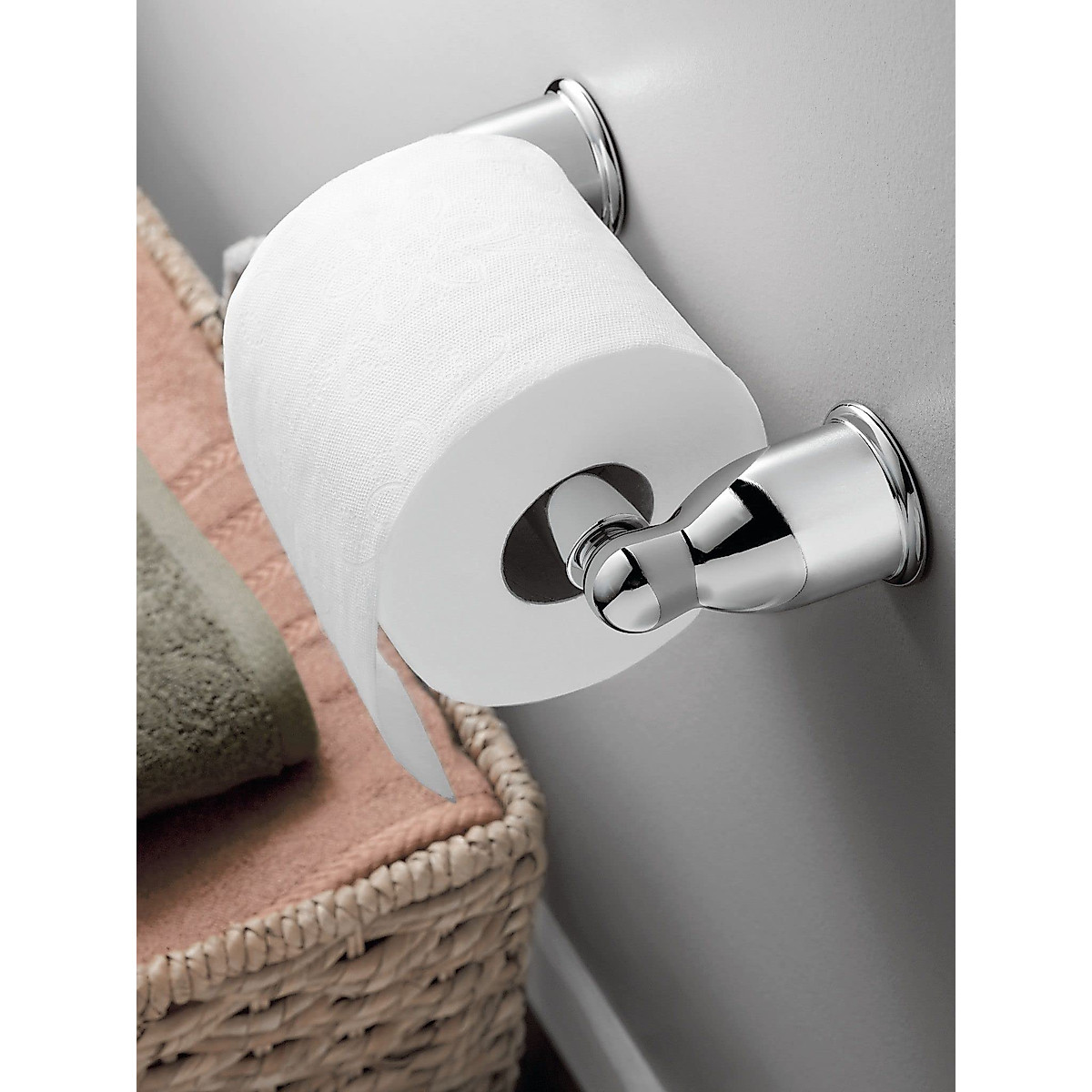Moen YB8099SN Mason Paper Holder, Roller Only, Satin Nickel