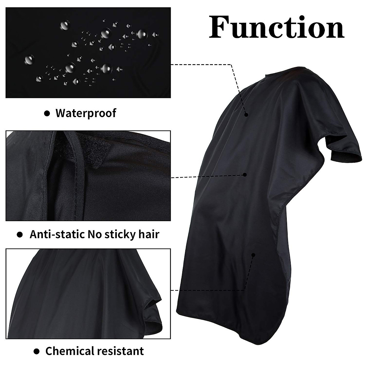 2 Pieces Kids Haircut Barber Cover Hair Salon Cape Waterproof Hair Cutting Cape 47.3 x 31.5 Inch (Classic Pattern)