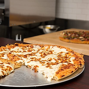 Pizza Pan, Wide Rim, 16 inch, Material Aluminum Home & Kitchen