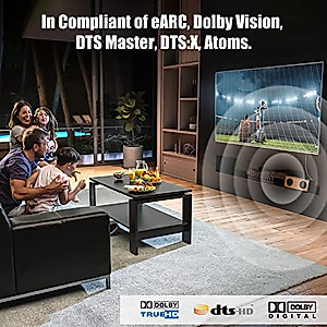 Dbilida 8K Flat HDMI Cable 10ft 2Pack, Nylon Braided HDMI 2.1 Cable Supports 4K@120Hz, 8K@60Hz, 48Gbps eARC, Dynamic HDR, HDCP 2.2 & 2.3 Compatible with DTS:X, Dolby Vision, PS5/PS4, X-Box Series X