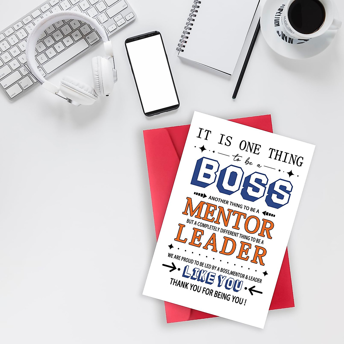 Funny Boss’s Day Card for Boss, Unique Boss Appreciation Card for Him Her, National Bosses Day Gifts for Leader, Best Boss Day Cards Gifts for Mentor, Bosses Day Gift Ideas