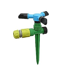 YFQHDD Garden Water Nozzle Adjustable Rotate Sprinkler Nozzle Watering Head Lawn Water Sprinkler Watering & Irrigation 1set (Size : C)