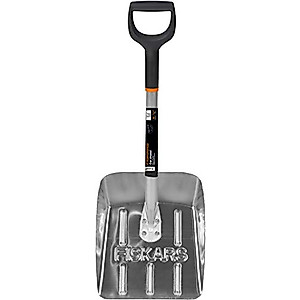 Fiskars 1000740 Snow Light Car Shovel, Black/Silver