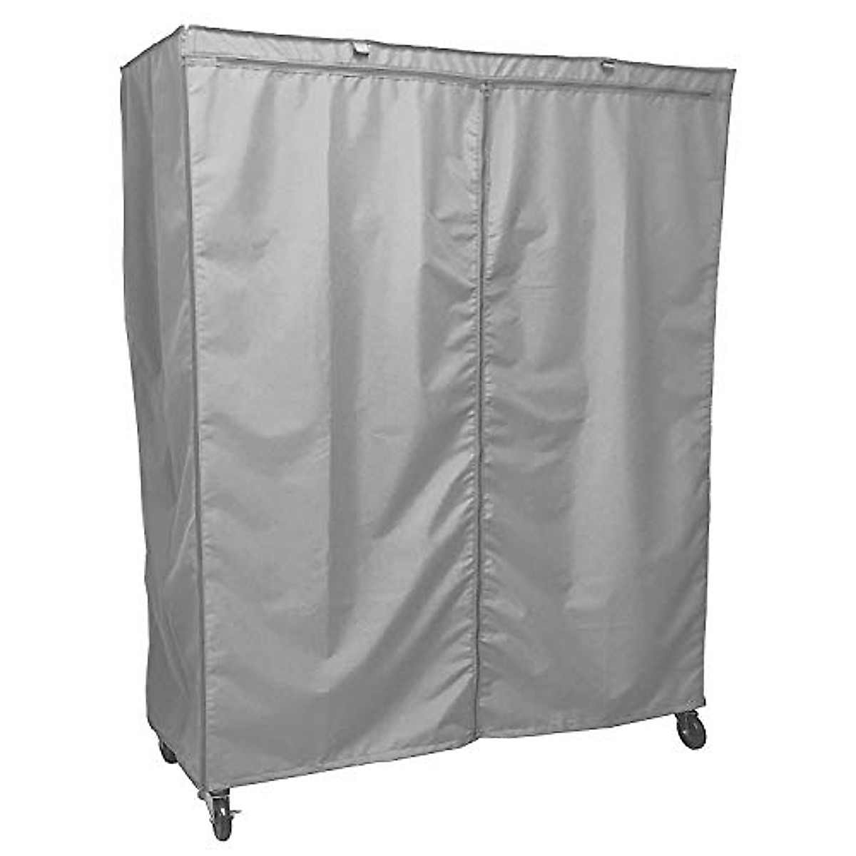 Formosa Covers Storage Shelving Unit Cover, fits Racks 60" Wx18 Dx72 H (Cover only Grey Color)