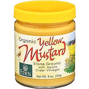 Eden Foods Organic Yellow Mustard - 9 oz