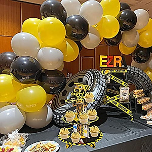 3 Tier Construction Birthday Cupcake Stand Construction Birthday Party Supplies for Construction Baby Shower Dump Truck Party Decorations