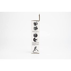 Extendable Mini Tripod for Phone Camera with Phone Clip Tabletop Tripod Mount for GoPro iPhone Webcam DSLR Camera Phone Camcorder for Video Recording, Vlogging